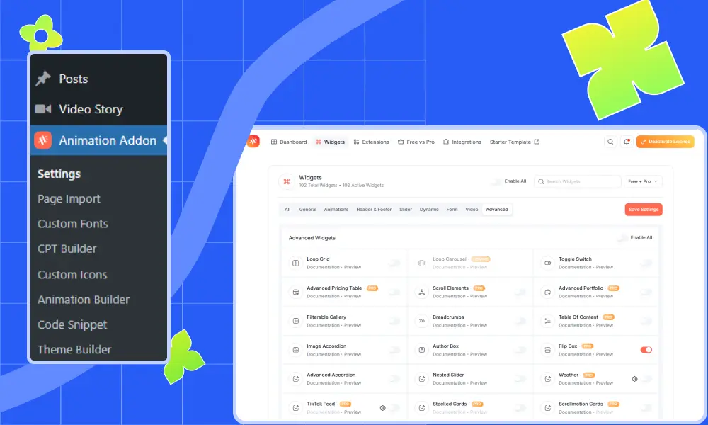 How to use GSAP Flip Animation in WordPress