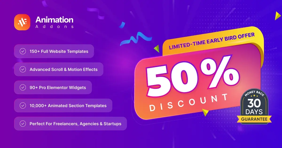 Animation Addons for Elementor – GSAP Powered Elementor Addons ...